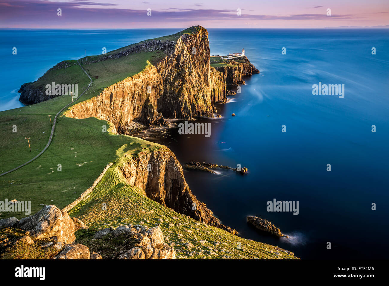 Neist Point lighthouse, Skye, Scotland Stock Photo - Alamy
