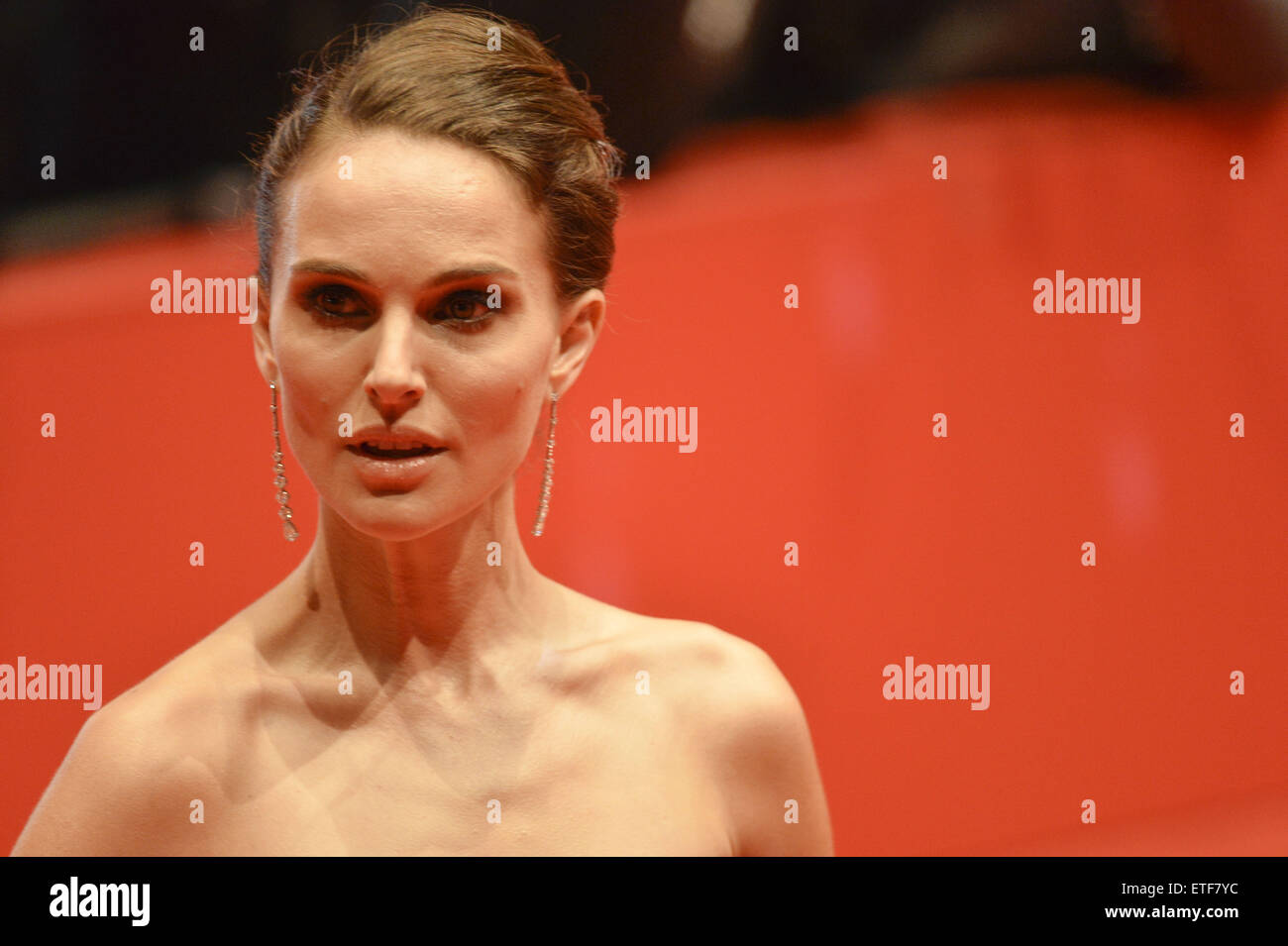 Celebrities attends the premiere for "Knight of Cups" at the Berlinale Palaste for the 65th ...
