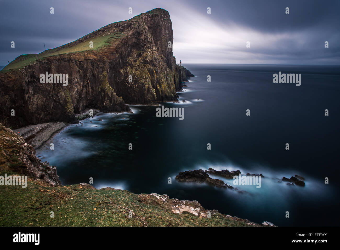 Neist Point lighthouse, Skye, Scotland Stock Photo - Alamy