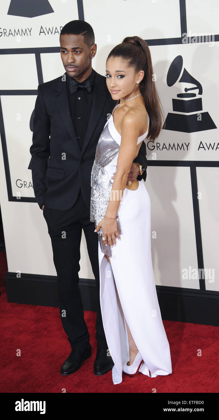 The 57th Annual Grammy Awards arrivals Featuring: Big Sean, Ariana ...