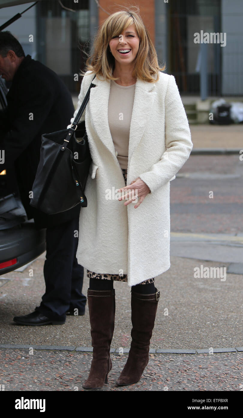 Kate Garraway outside ITV Studios Featuring: Kate Garraway Where ...