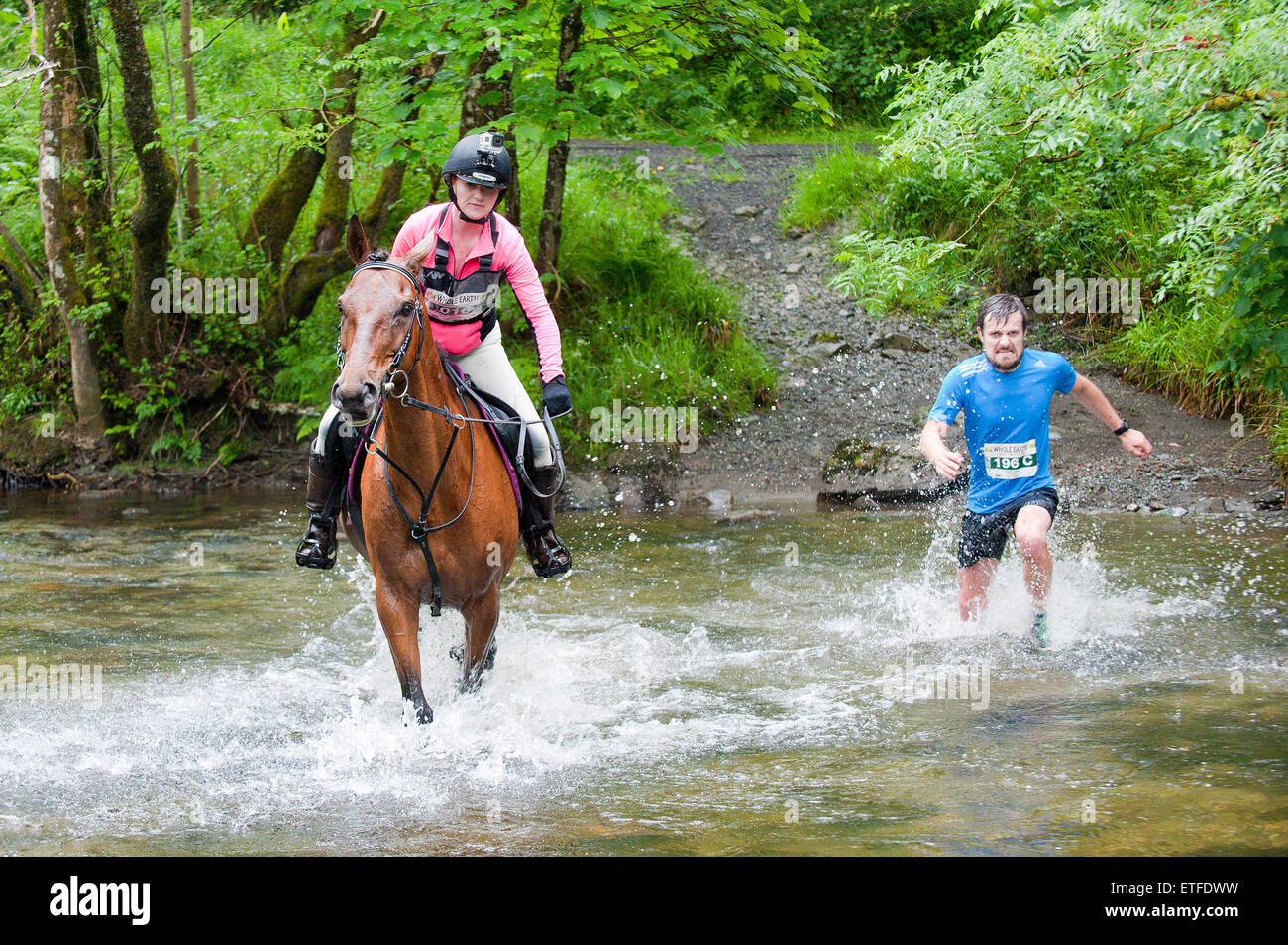 Man versus horse wales hi-res stock photography and images - Alamy