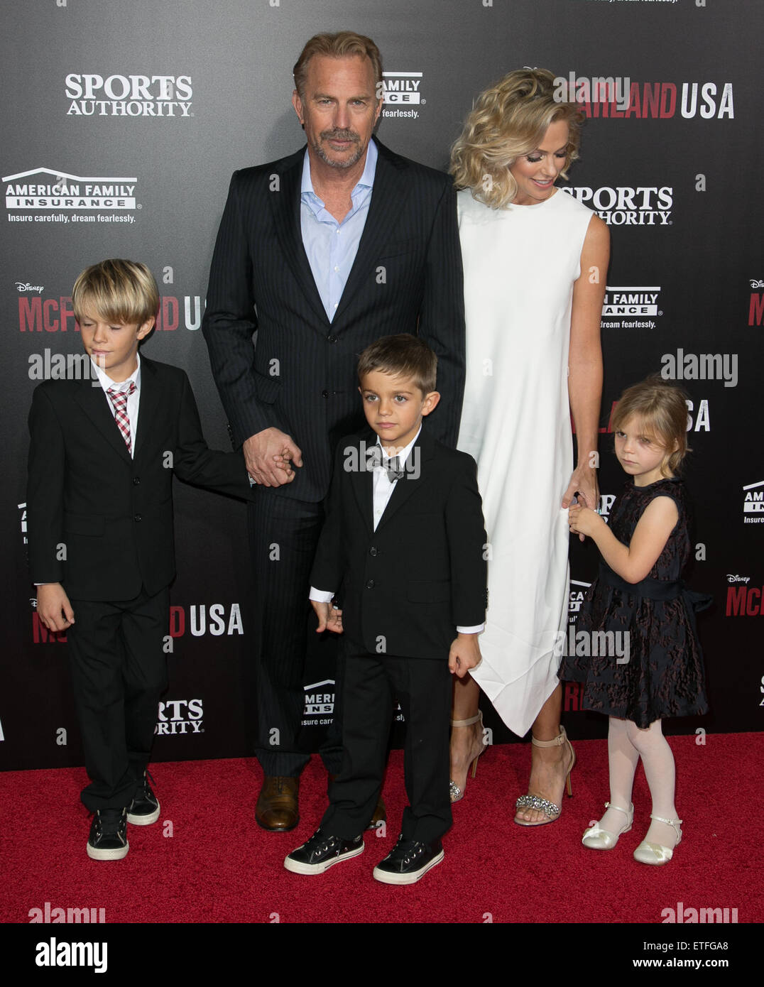 Cayden wyatt costner and hayes logan costner hi-res stock photography ...