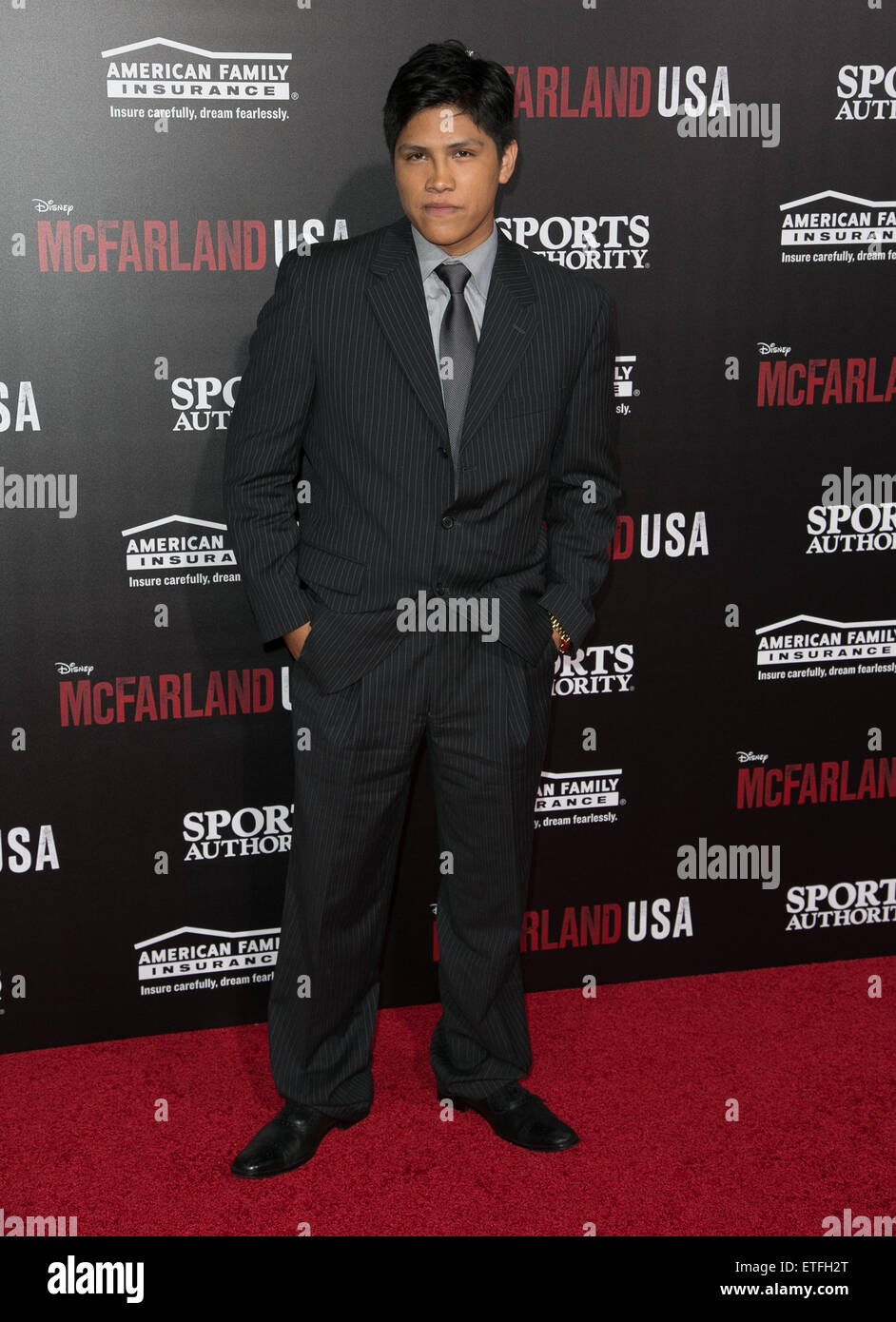 Celebrities attend the World Premiere of Disney’s “McFarland, USA” at ...