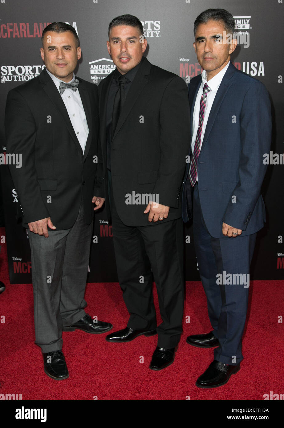 Celebrities attend the World Premiere of Disney’s “McFarland, USA” at ...