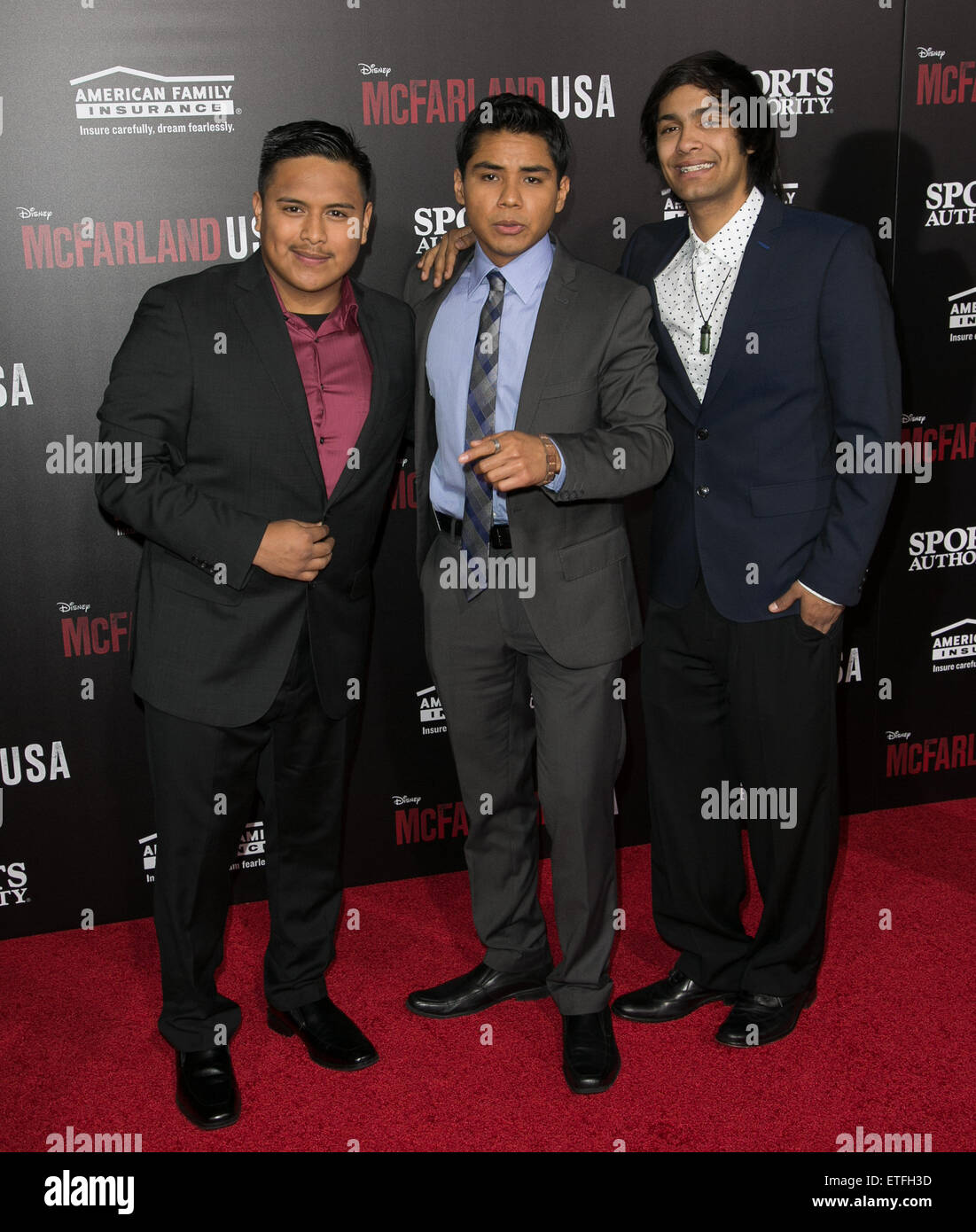 Celebrities attend the World Premiere of Disney’s “McFarland, USA” at ...