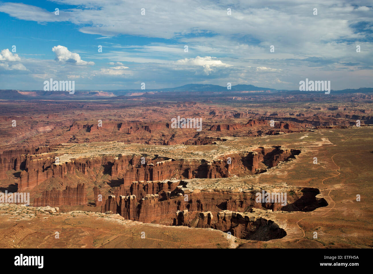 Grand view point overlook canyonlands hi-res stock photography and ...