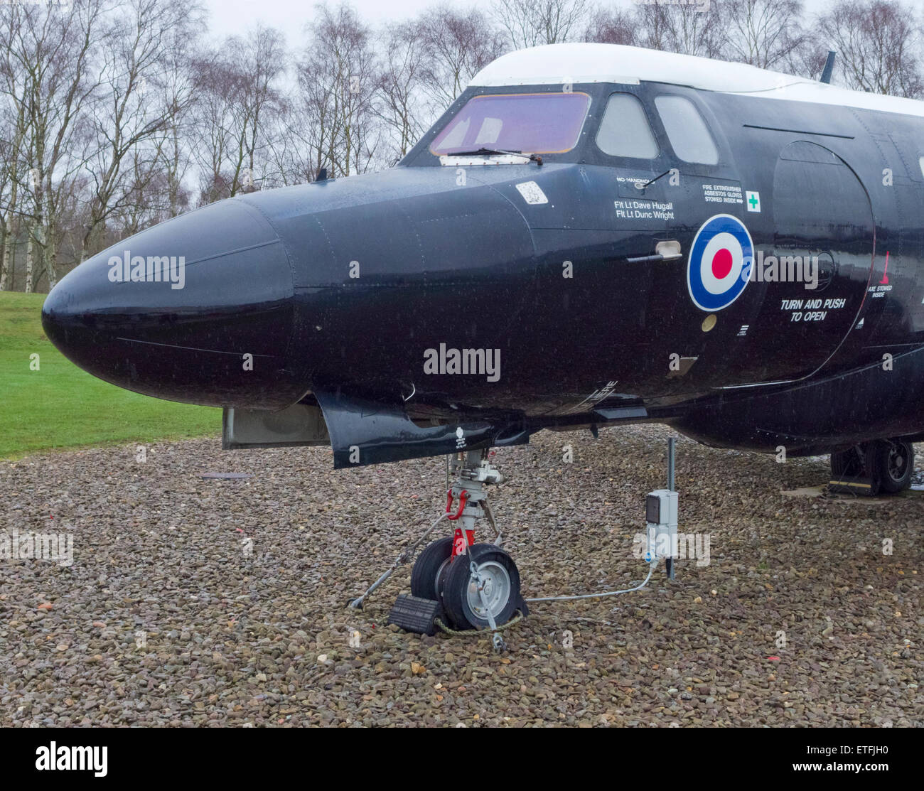 Hawker Siddeley Dominie T.1 Aircraft Stock Photo - Alamy