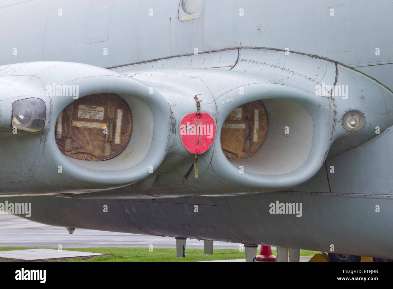 Hawker Siddeley Nimrod R.1 Jet Engine Air Intake Stock Photo - Alamy