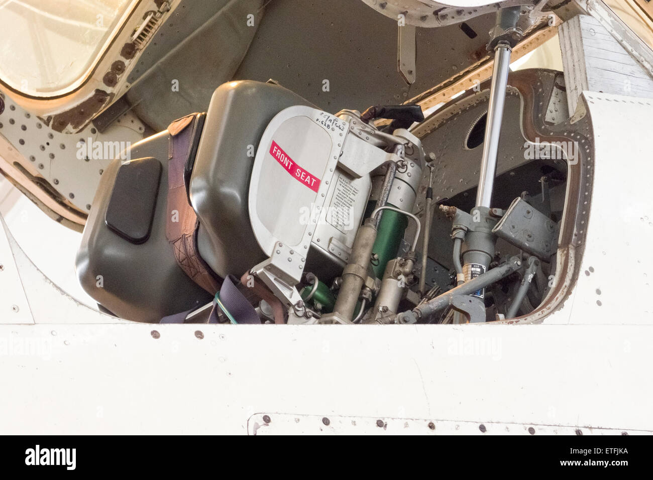 Cockpit & Ejector Seat of British Aircraft Corporation TSR 2 ( Tactical ...