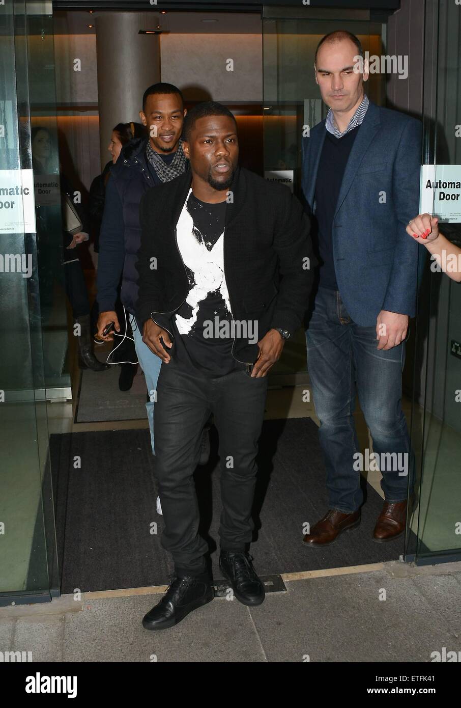 The Wedding Ringer stars Kevin Hart & Josh Gad at The Morrison Hotel ...