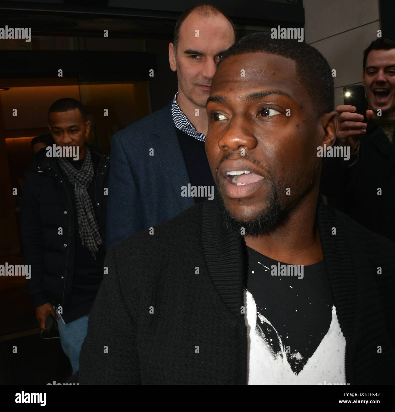 The Wedding Ringer stars Kevin Hart & Josh Gad at The Morrison Hotel ...