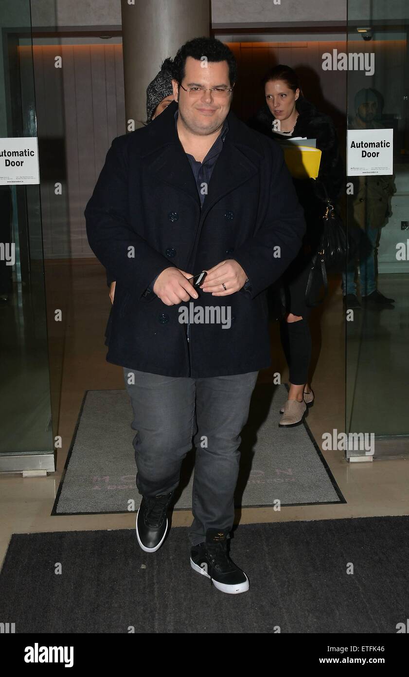 The Wedding Ringer stars Kevin Hart & Josh Gad at The Morrison Hotel ...