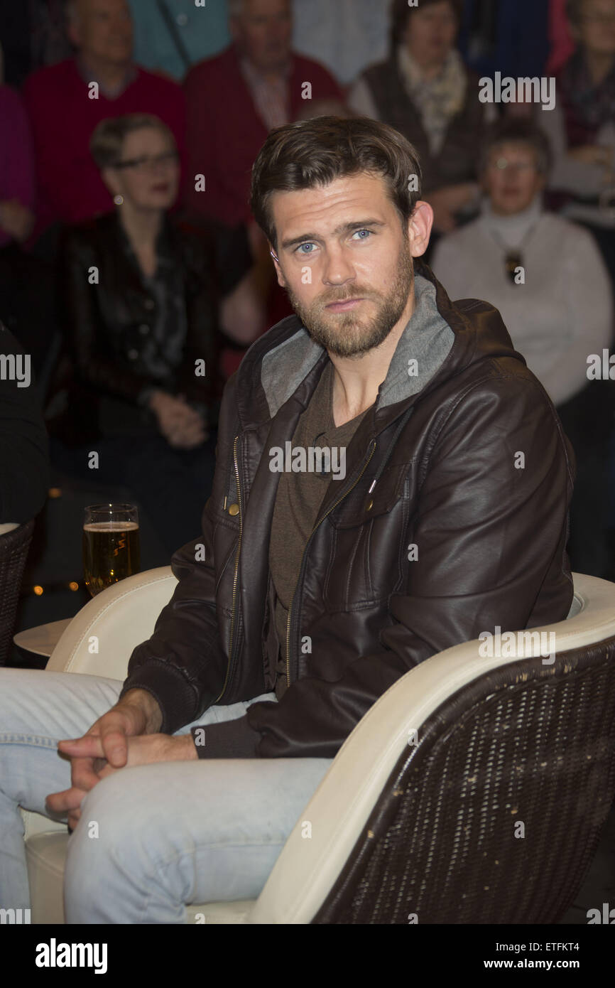 German ZDF TV talkshow Markus Lanz at Fernsehmacher-Studio Featuring ...