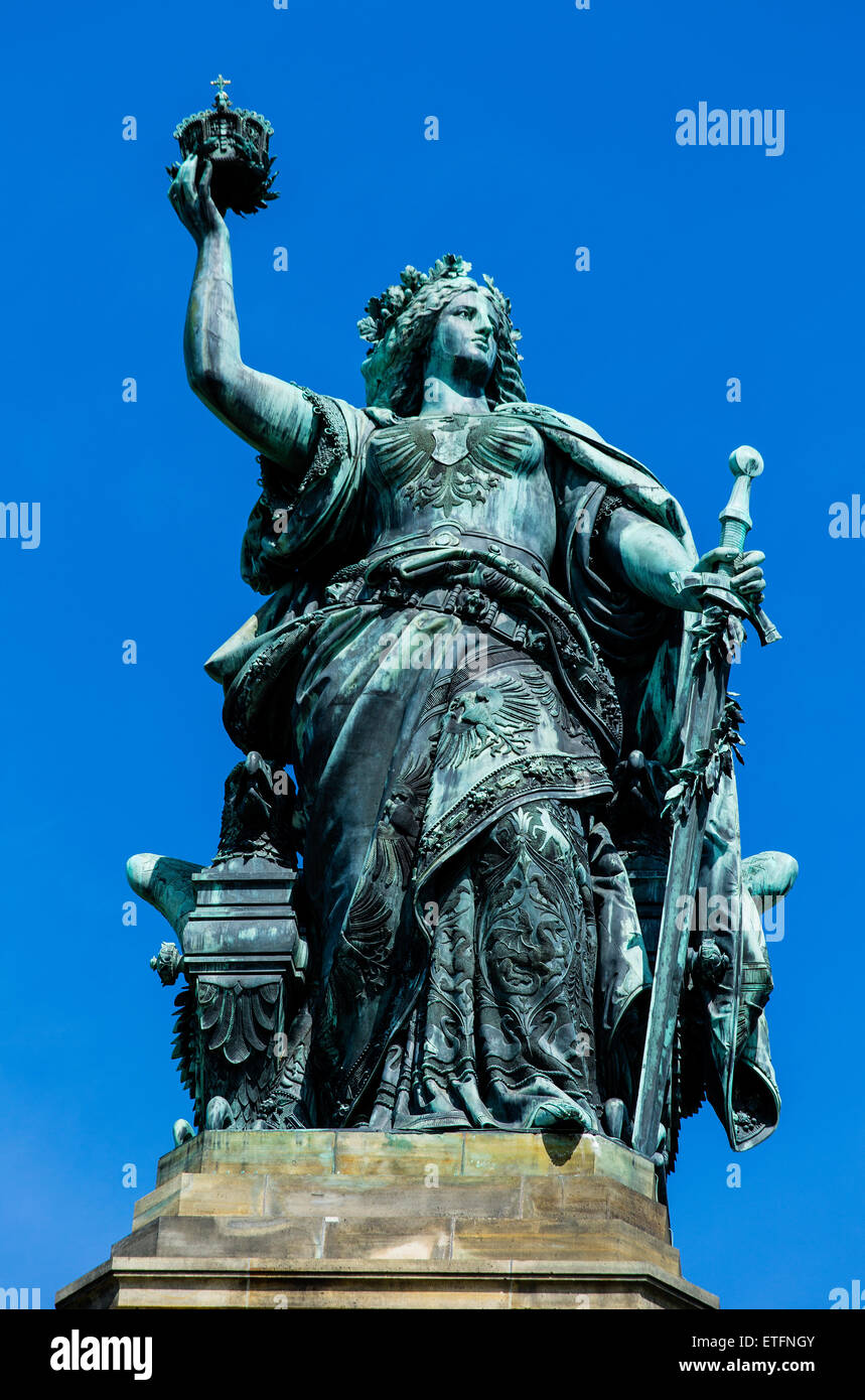 Germania statue hi-res stock photography and images - Alamy