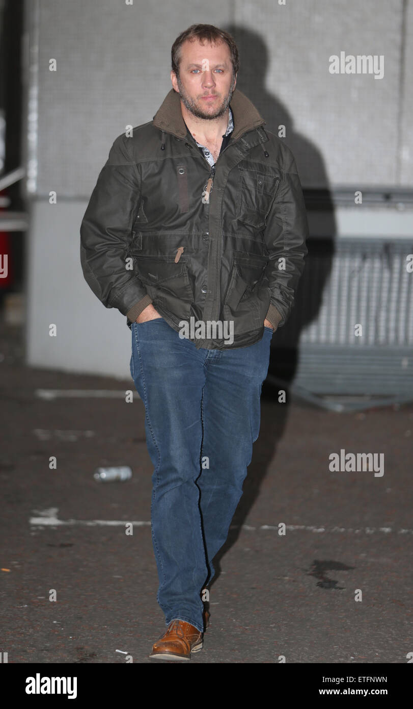 Dean Andrews outside the ITV Studios Featuring: Dean Andrews Where ...