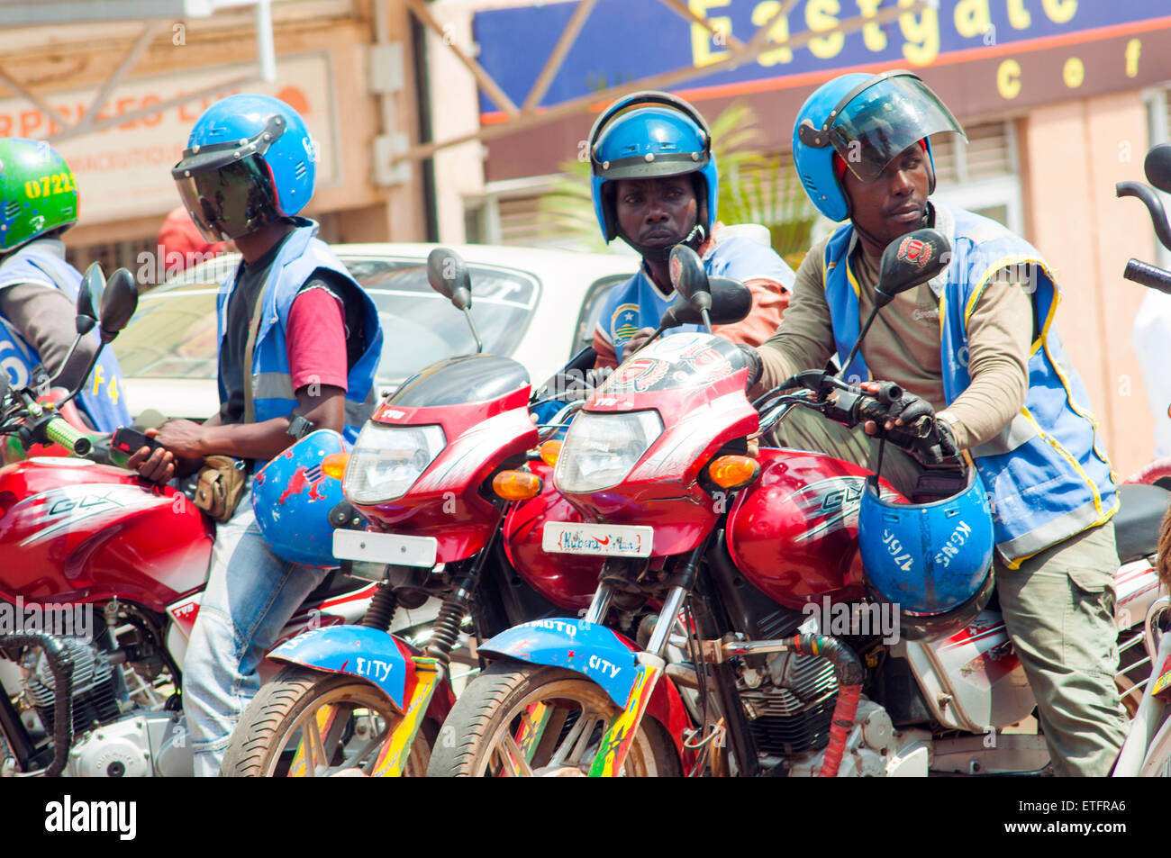 Motorcycle taxi rwanda hi-res stock photography and images - Alamy
