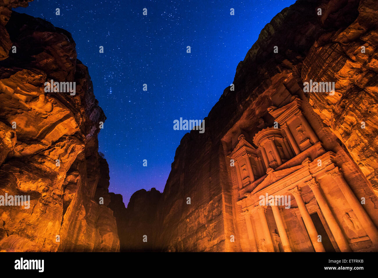 Petra by night Stock Photo, Royalty Free Image: 83941071 - Alamy