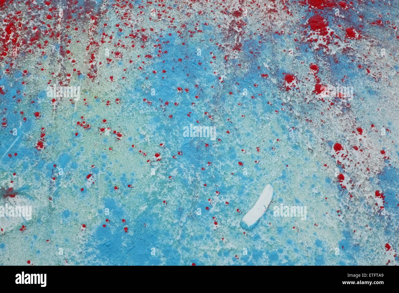 colourful abstract of dye powder on a car Stock Photo - Alamy