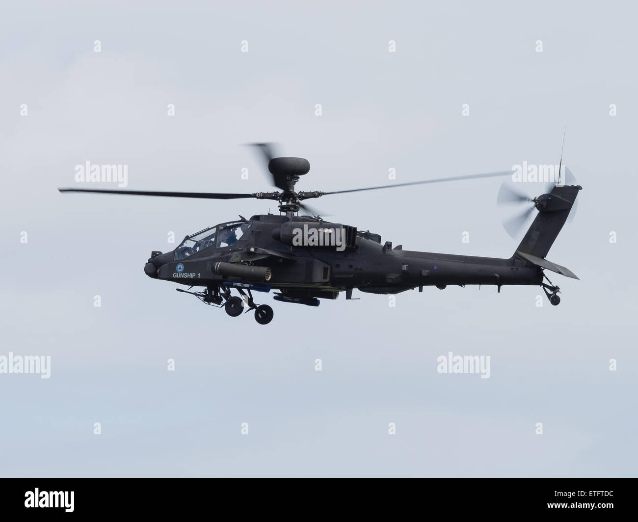 Vintage british military helicopter hi-res stock photography and images ...