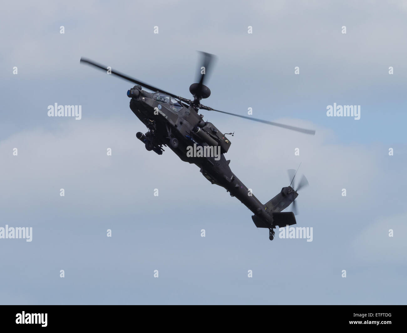 Vintage british military helicopter hi-res stock photography and images ...