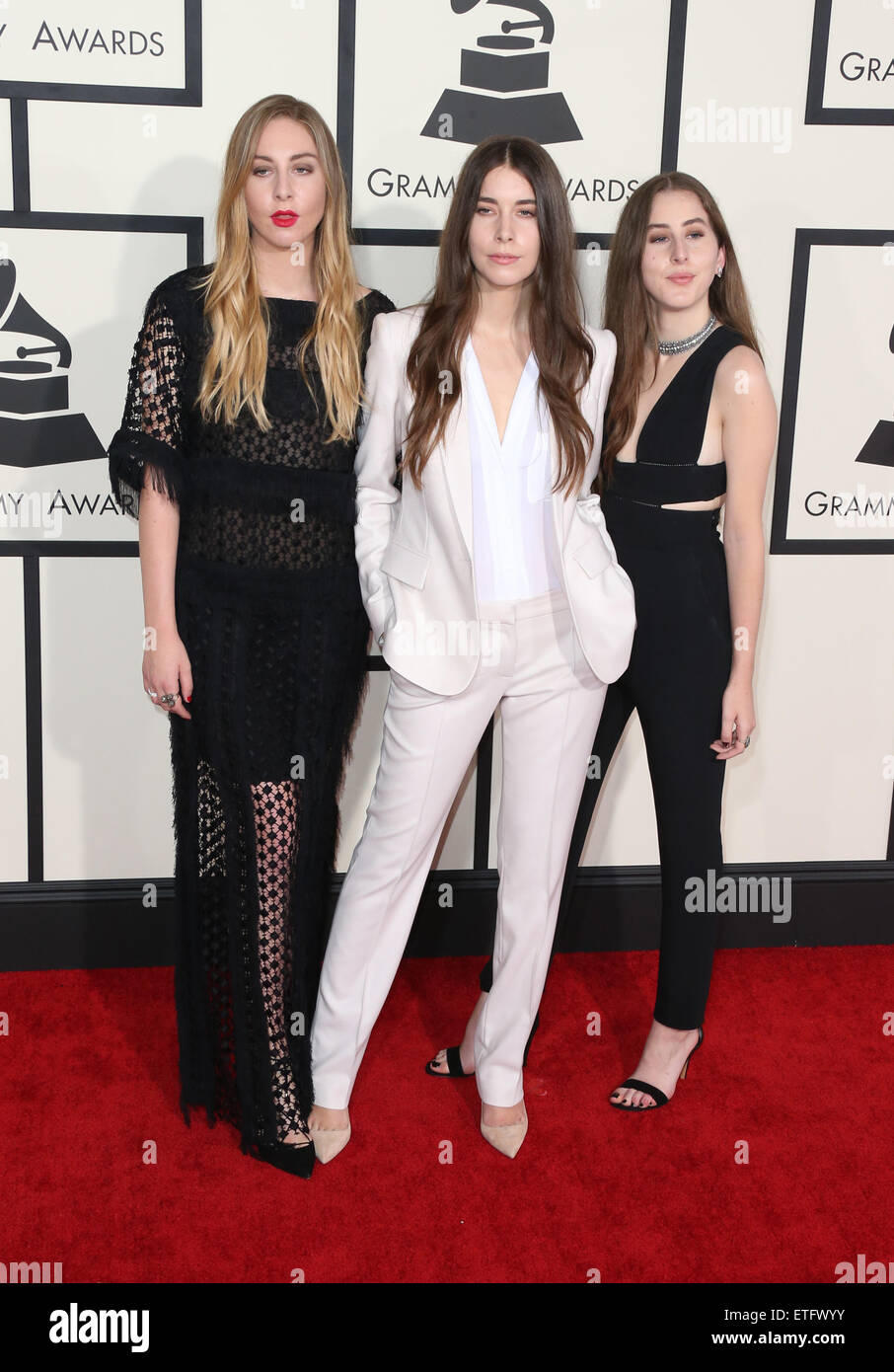 The 57th Annual GRAMMY Awards Featuring: Este Haim, Danielle Haim ...