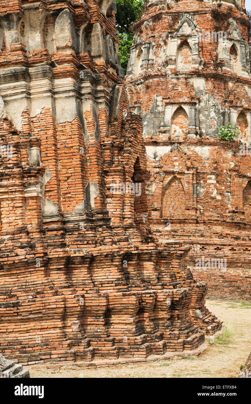 Leaning temple ruins are part of the mysterious atmosphere Wat Maha ...