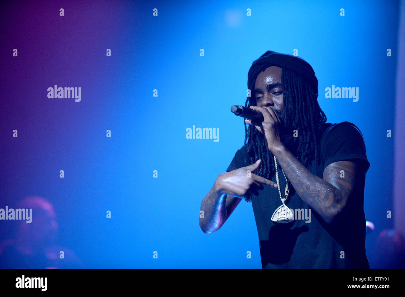 Wale performing at the 'SIMPLE Mobile Simply Nothing Tour' Featuring ...
