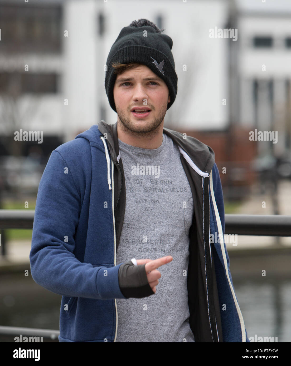 Stevi Richie and Stereo Kicks' Tom Mann, James Graham and Reece Bibby ...