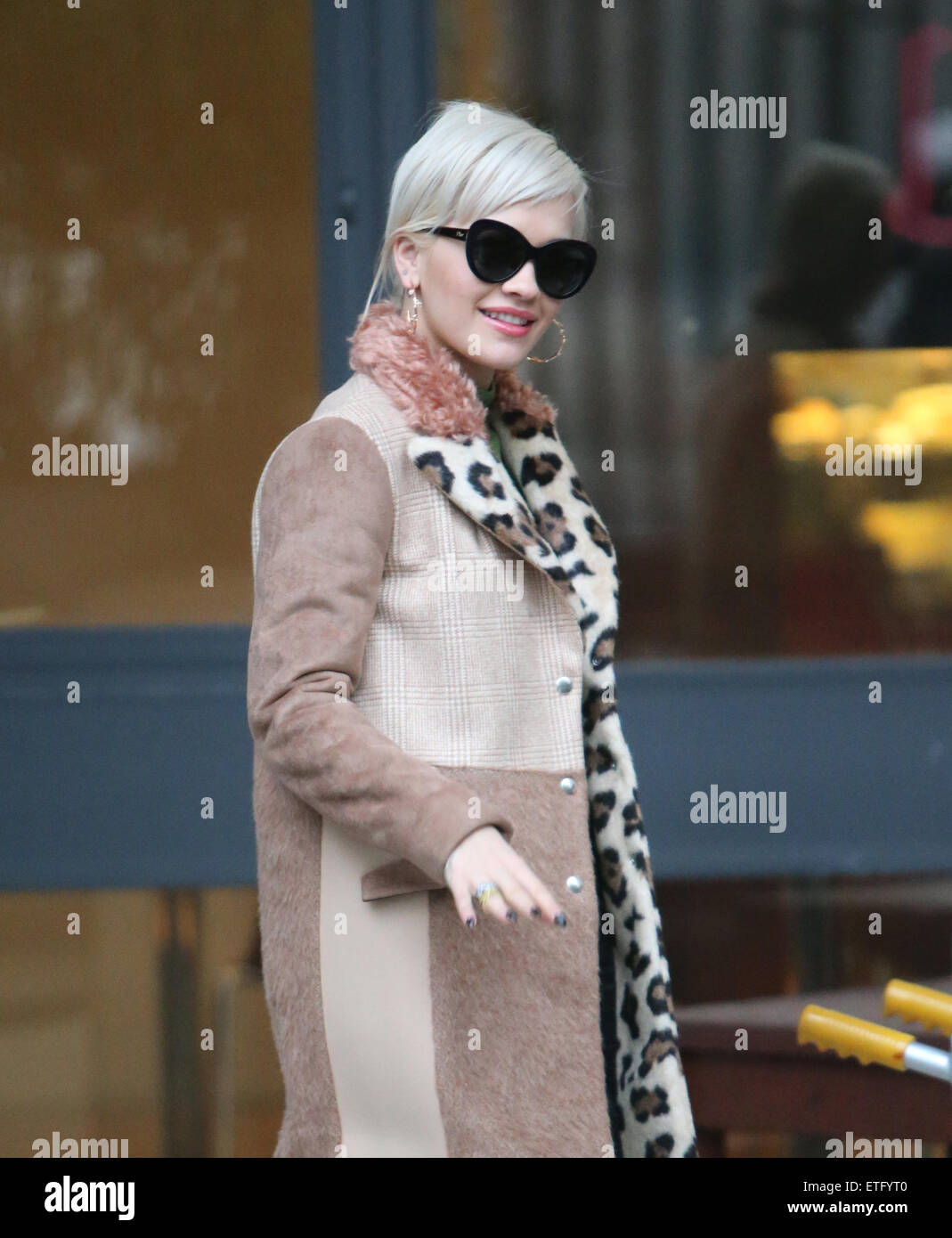 Rita Ora outside ITV Studios today Featuring: Rita Ora Where: London ...