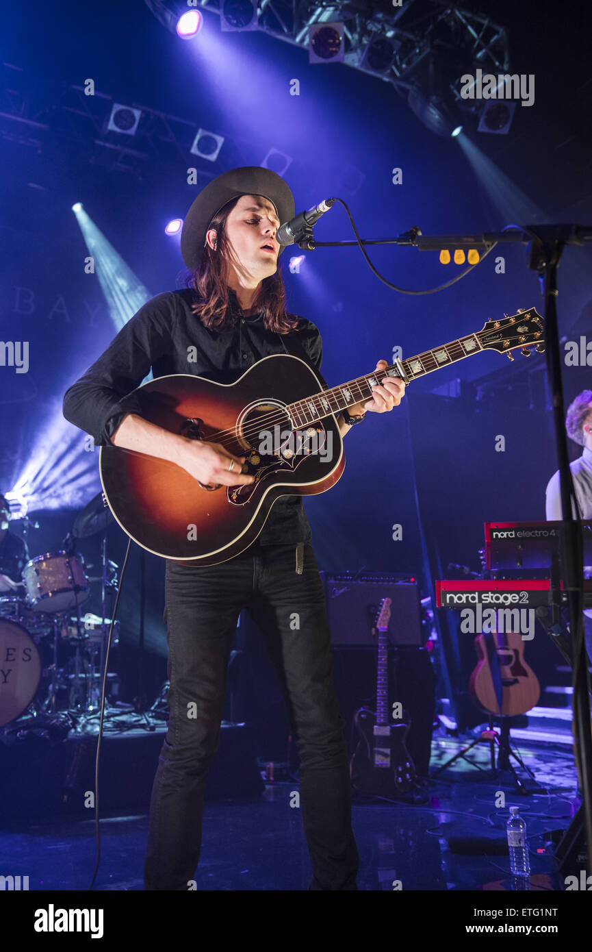 James Bay performing live on stage at Koko Featuring: James Bay Where ...