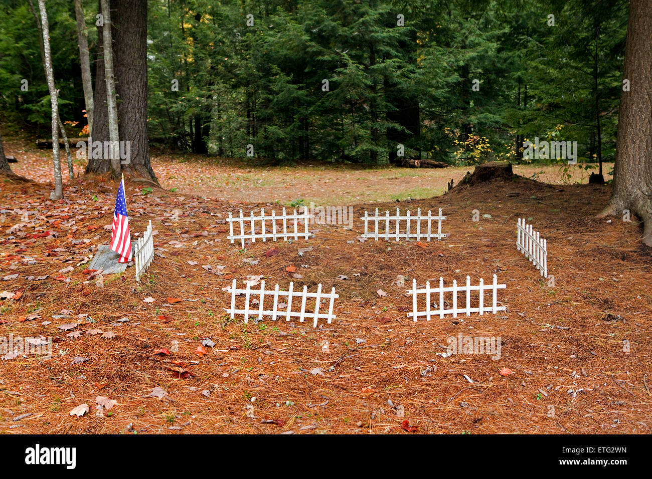 Grave fence hi-res stock photography and images - Alamy