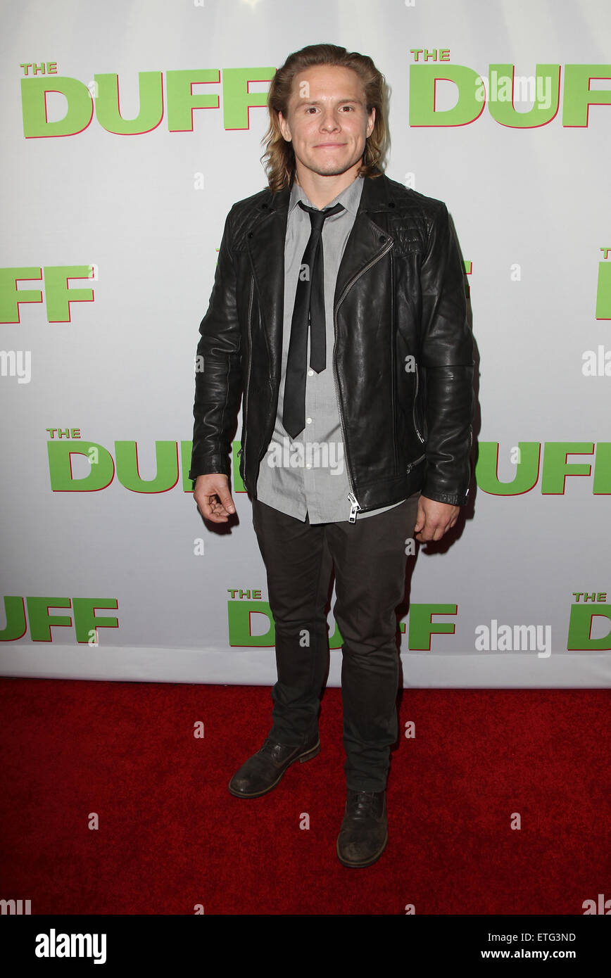 Los Angeles fan screening of THE DUFF Featuring: Tony Cavalero Where ...