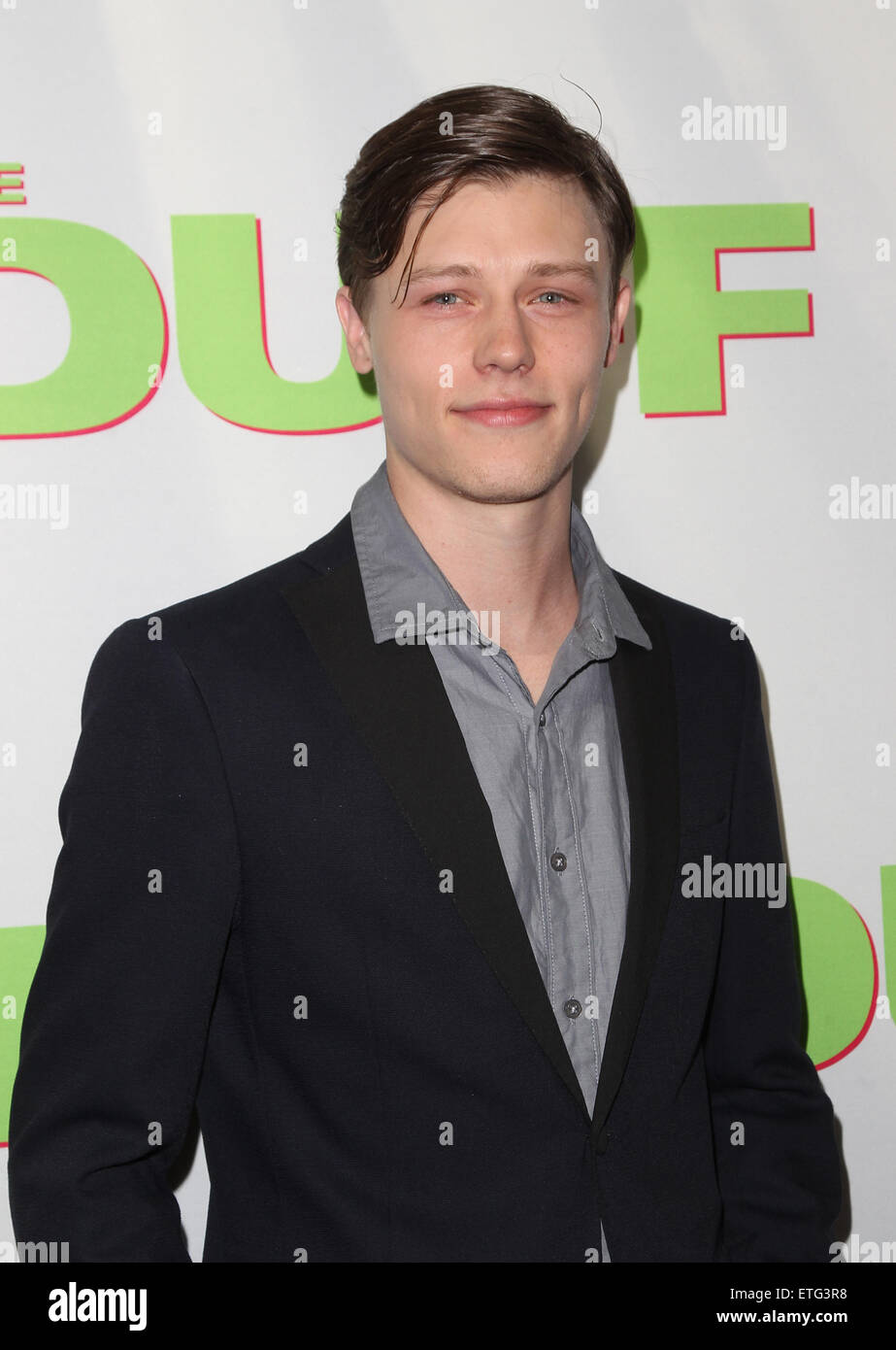 Los Angeles fan screening of THE DUFF Featuring: Nick Eversman Where: Hollywood, California ...