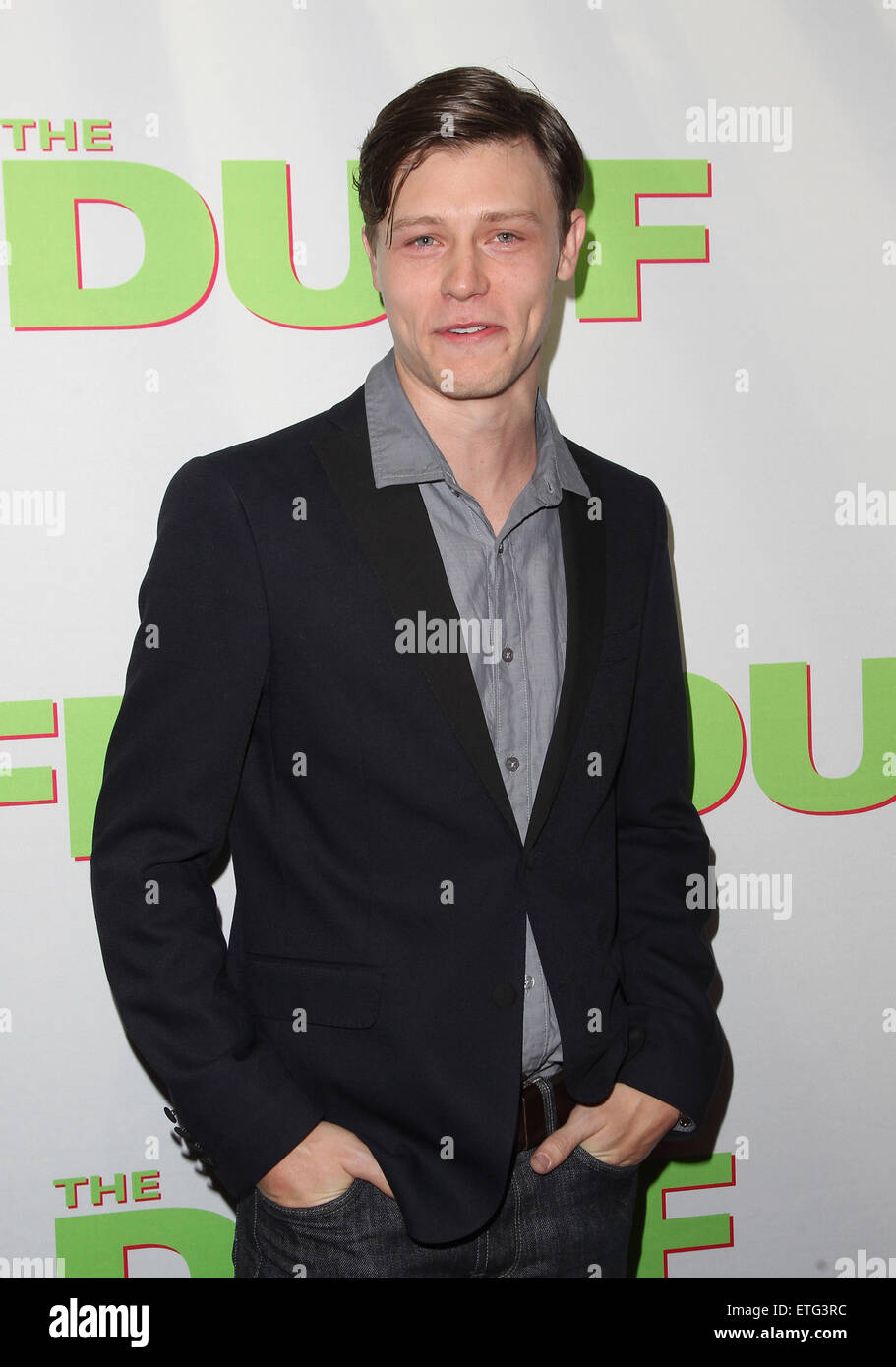 Los Angeles fan screening of THE DUFF Featuring: Nick Eversman Where ...