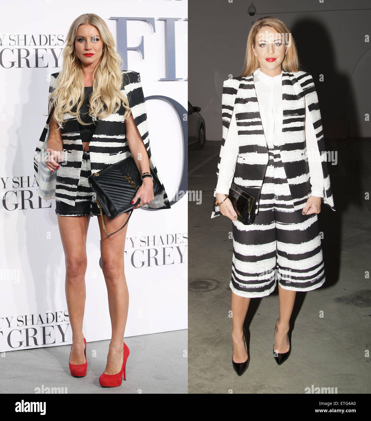 Who wore it best? Denise Van Outen or Lydia Bright WENN22181223 'Fifty ...