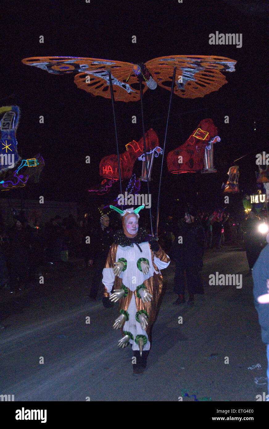 Krewe of muses parade new orleans hi-res stock photography and images ...