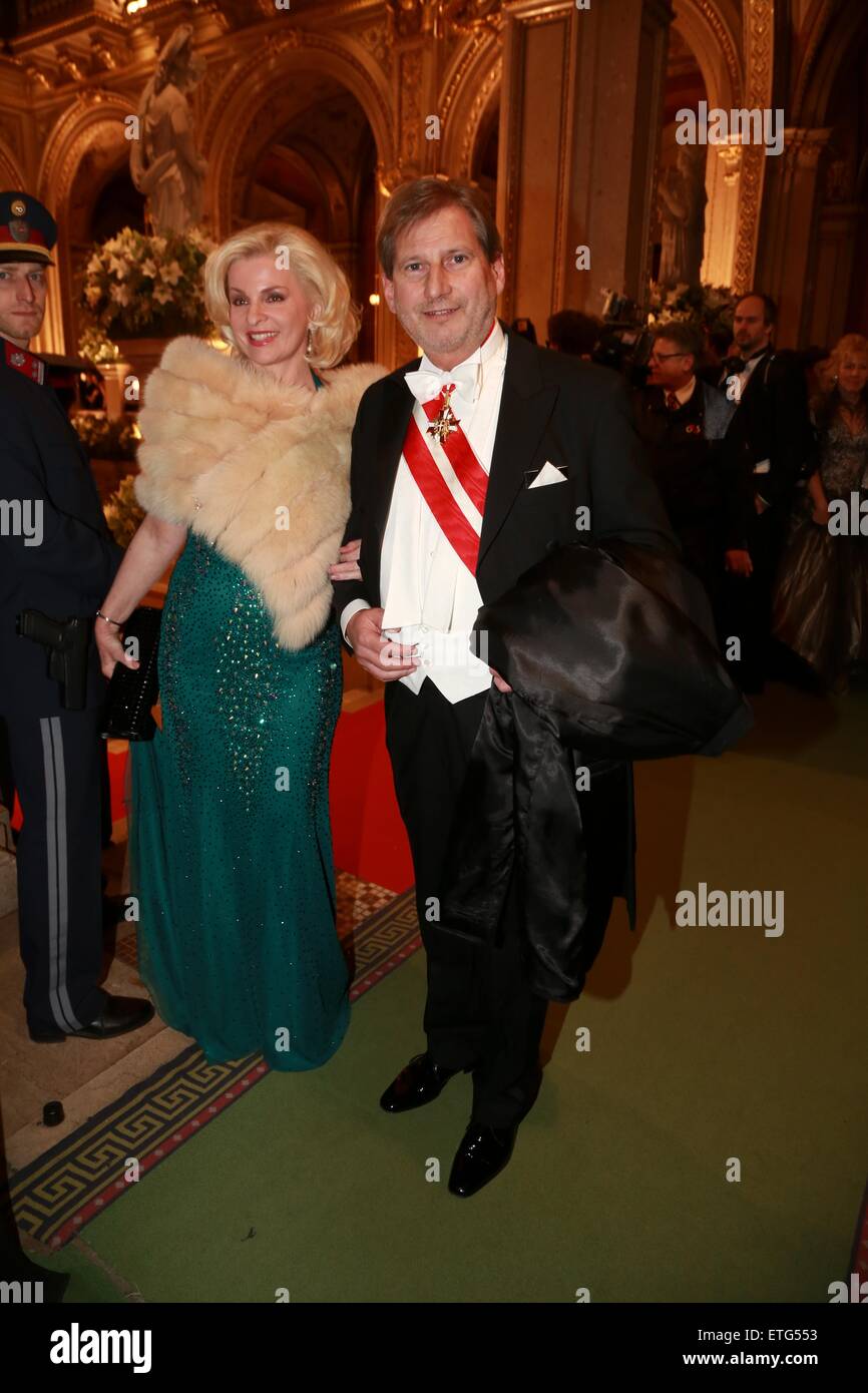 Celebrities attending Vienna Opera Ball at Wiener Staatsoper Featuring ...