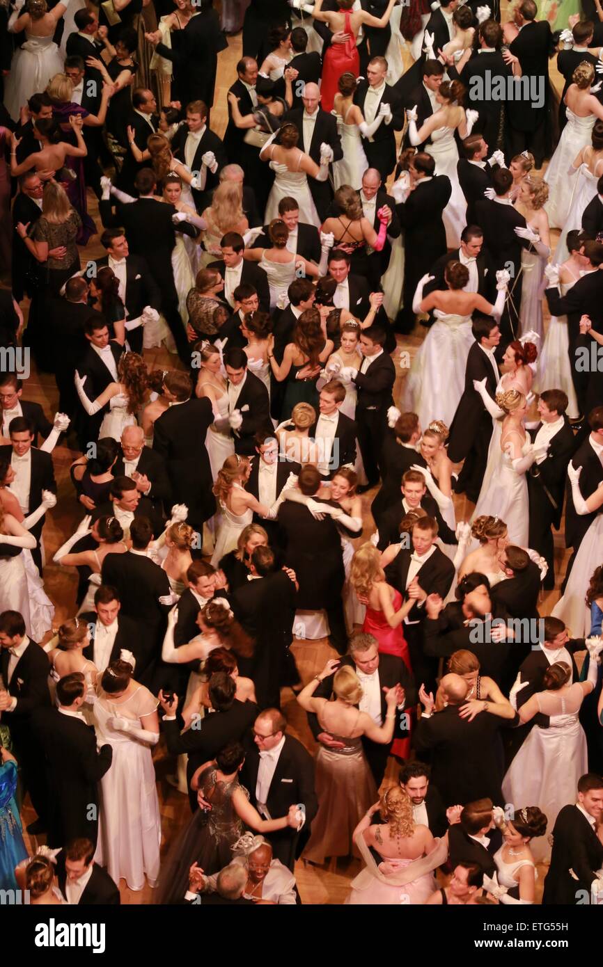 Celebrities attending vienna opera ball hi-res stock photography and ...