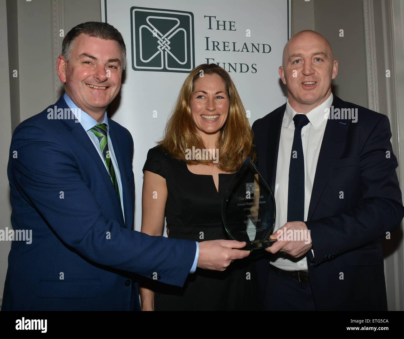 Former Ireland International Rugby Captain Keith Wood honoured at the ...