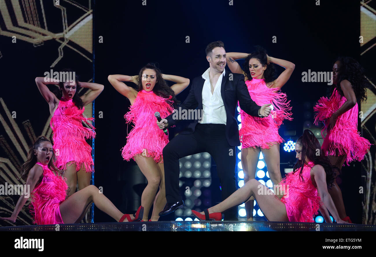 Stevi Ritchie performs on the opening night of 'The X Factor' tour at ...