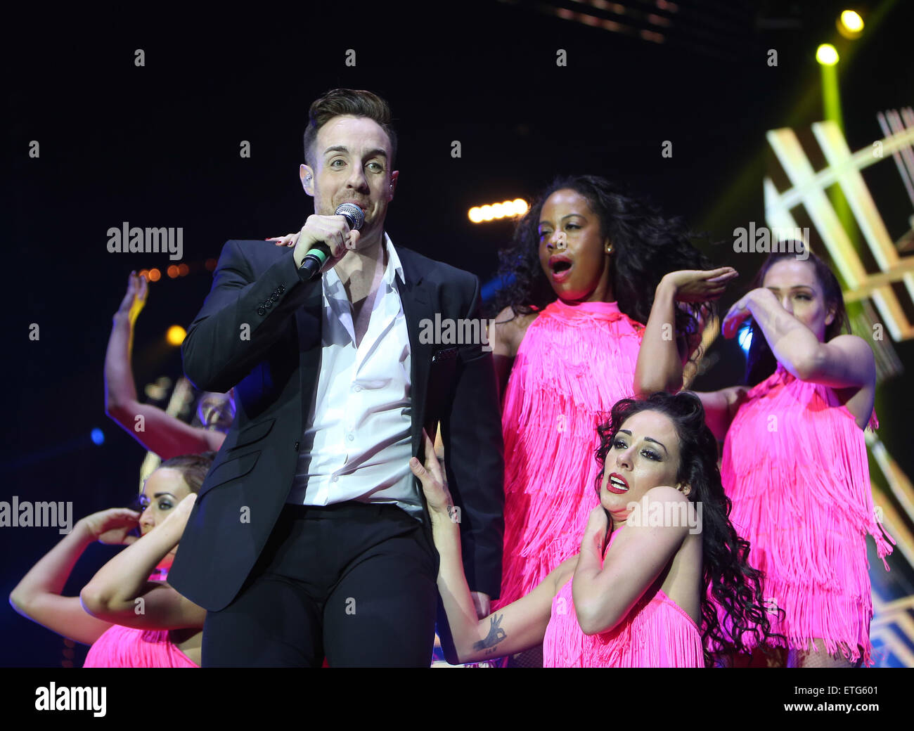 Stevi Ritchie performs on the opening night of 'The X Factor' tour at ...