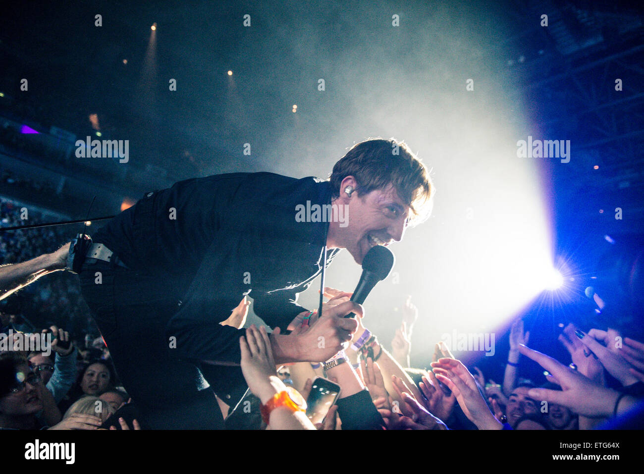 Kaiser Chiefs perform a sold out show at The O2 arena in London ...