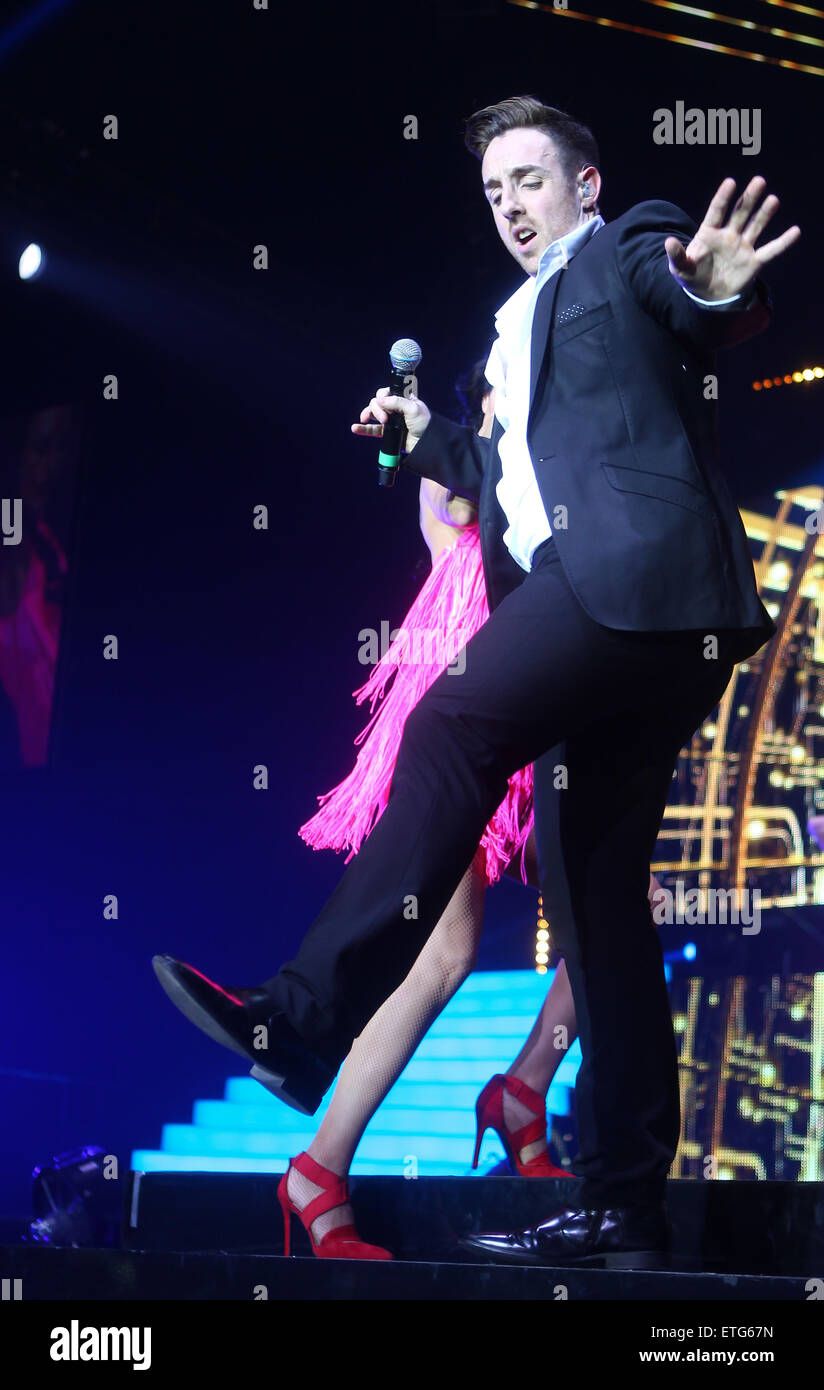 Stevi Ritchie performs on the opening night of 'The X Factor' tour at ...