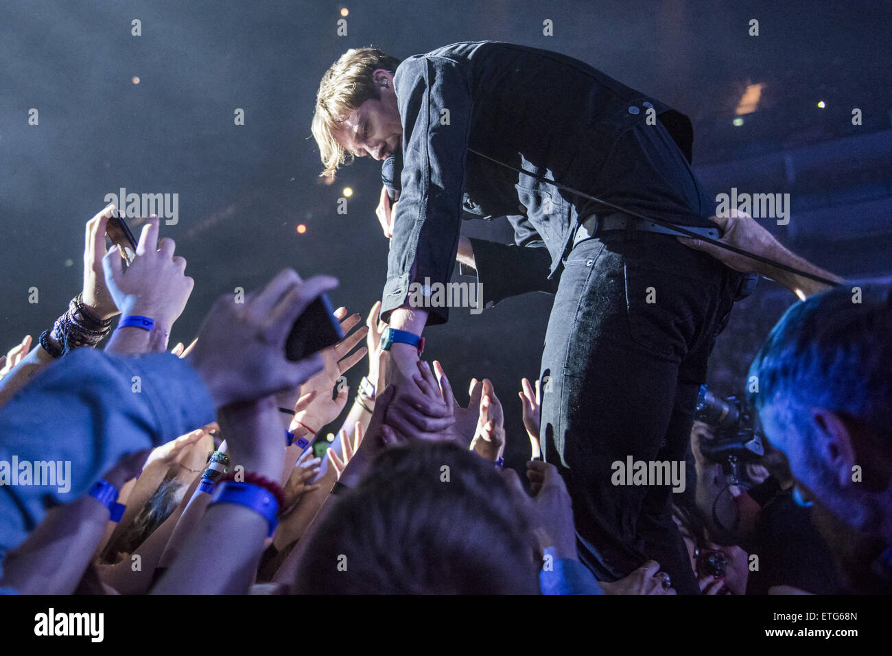 Kaiser Chiefs perform a sold out show at The O2 arena in London ...
