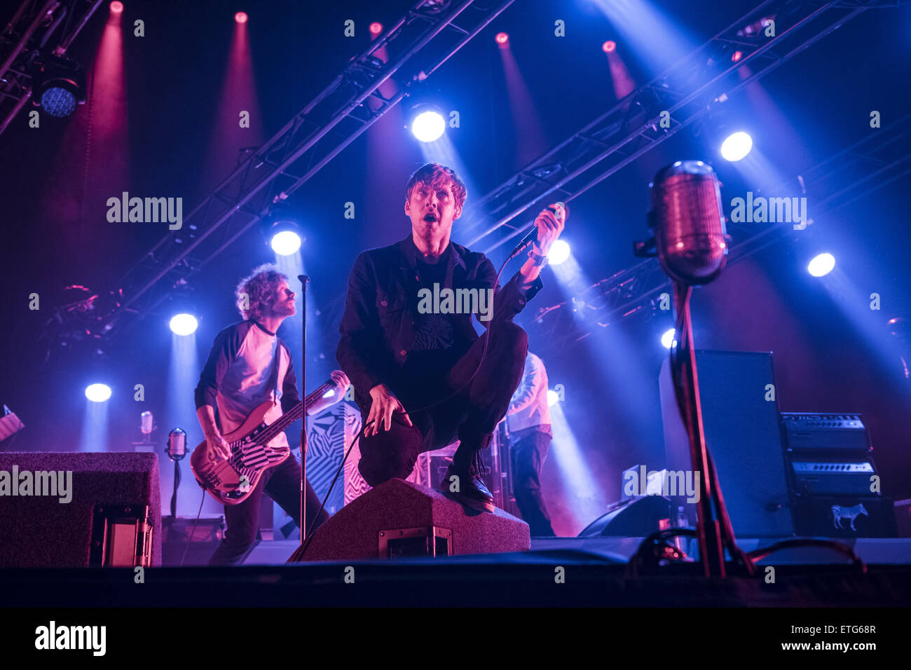 Kaiser Chiefs perform a sold out show at The O2 arena in London ...