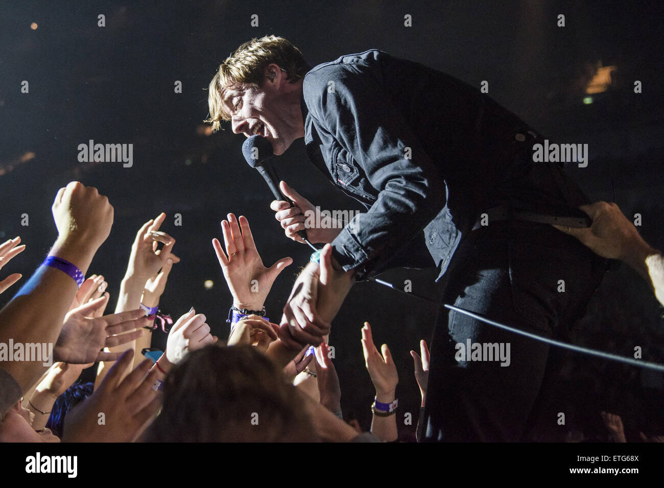 Kaiser Chiefs perform a sold out show at The O2 arena in London ...