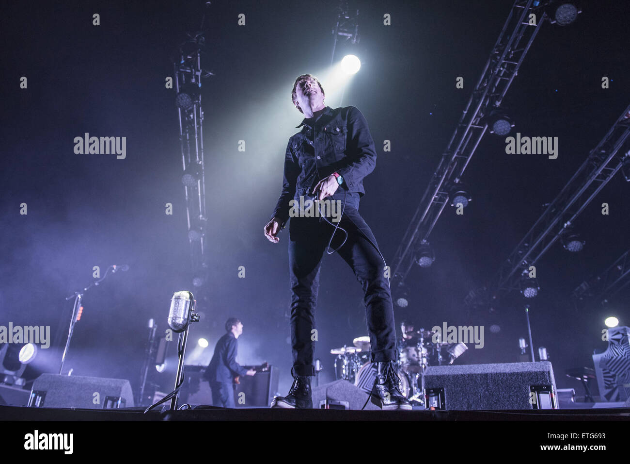 Kaiser Chiefs perform a sold out show at The O2 arena in London ...