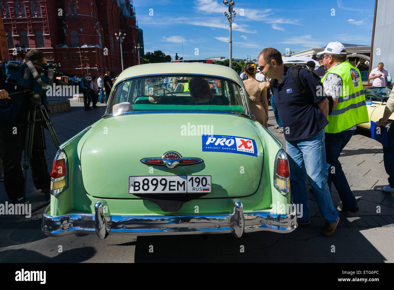 Vintage car rally 1960 hi-res stock photography and images - Alamy