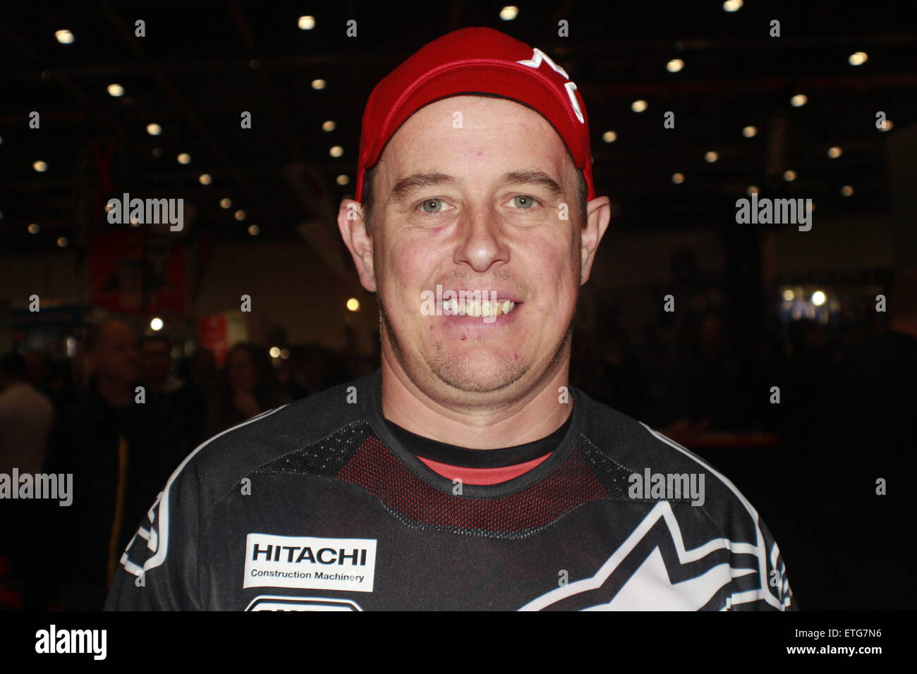MCN London Motorcycle Show at Excel London Featuring: John McGuinness ...
